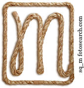 Square Rope L Stock Image | sq_l | Fotosearch
