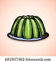 Jello Stock Illustration | Our Top 74 Jello Images | Fotosearch