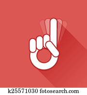 Stock Photography of Wagging finger ev208-031 - Search Stock Photos ...