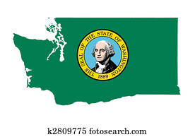 Welcome to Washington State Sign Stock Photo | u19538399 | Fotosearch