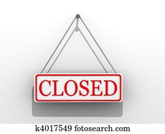 Closed Sign Closed sign sorry illustrations fotosearch illustration ...