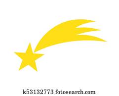 Falling star Clip Art and Illustration. 8,411 falling star clipart ...