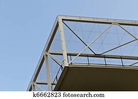 Detail roof overhang and support brackets Stock Photography | u11027925 ...
