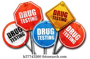 Clip Art of Man Taking A Drug Test. k5822972 - Search Clipart ...