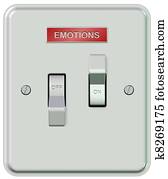 A hand turning off a light switch Stock Image | 837023 | Fotosearch