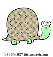 Sad Turtle. Clipart | k10074715 | Fotosearch