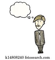 Cartoon sensible man Clipart | k15541022 | Fotosearch