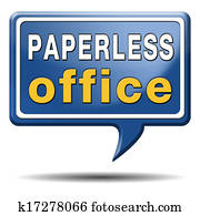 Paperless office Clipart | pgi0100 | Fotosearch