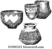 Patterns & Motifs - line art Assyrian Ornaments Details of sculptured ...