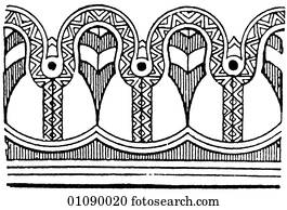 Patterns & Motifs - line art Assyrian Ornaments Assyria is an ancient ...