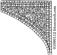 Patterns & Motifs - Persia - line art Persian Ornament Sassanian ...