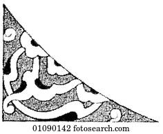 Patterns & Motifs - line art Persian Tile Panels (1500-1700) Persia is ...