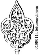Patterns & Motifs - Persia - line art Persian Ornament Sassanian ...