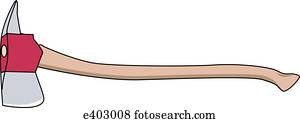 A fire axe in a glass case Stock Photo | 053018 | Fotosearch