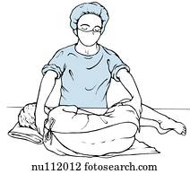 Lumbar puncture. Stock Illustration | gd205004 | Fotosearch