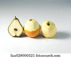 Fruit, pear, pears, seed, seeds, cross section, cut Stock Photo ...