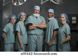 Medical personnel in operating room Picture | u12010374 | Fotosearch