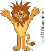 Jaguar 2 Having Bad Hair Day Drawing | jaguar2-022 | Fotosearch