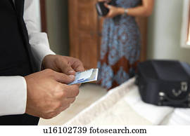 Waiter's tip Stock Photo | is217-028 | Fotosearch