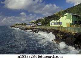 resort, pool, Tortola, British Virgin Islands, Road Town, Caribbean ...
