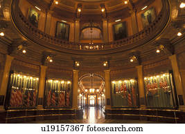 State Capitol, State House, Lansing, MI, Michigan, Senate Chamber ...