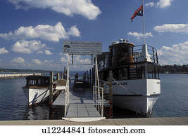 tour boat, Skaneateles, NY, New York, Skaneateles Lake, Finger Lakes ...